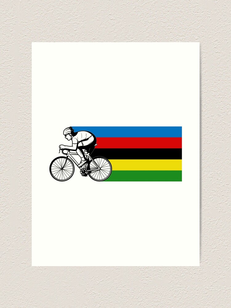 "Uci Cycling World Championship-Uci World Tour" Art Print for Sale by ...