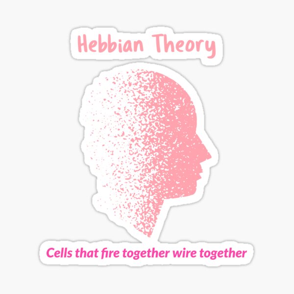 "Hebbian Theory" Sticker by ProViper | Redbubble