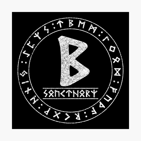 "The old stamp of the pagan rune circle. Rune symbol of inspiration ...