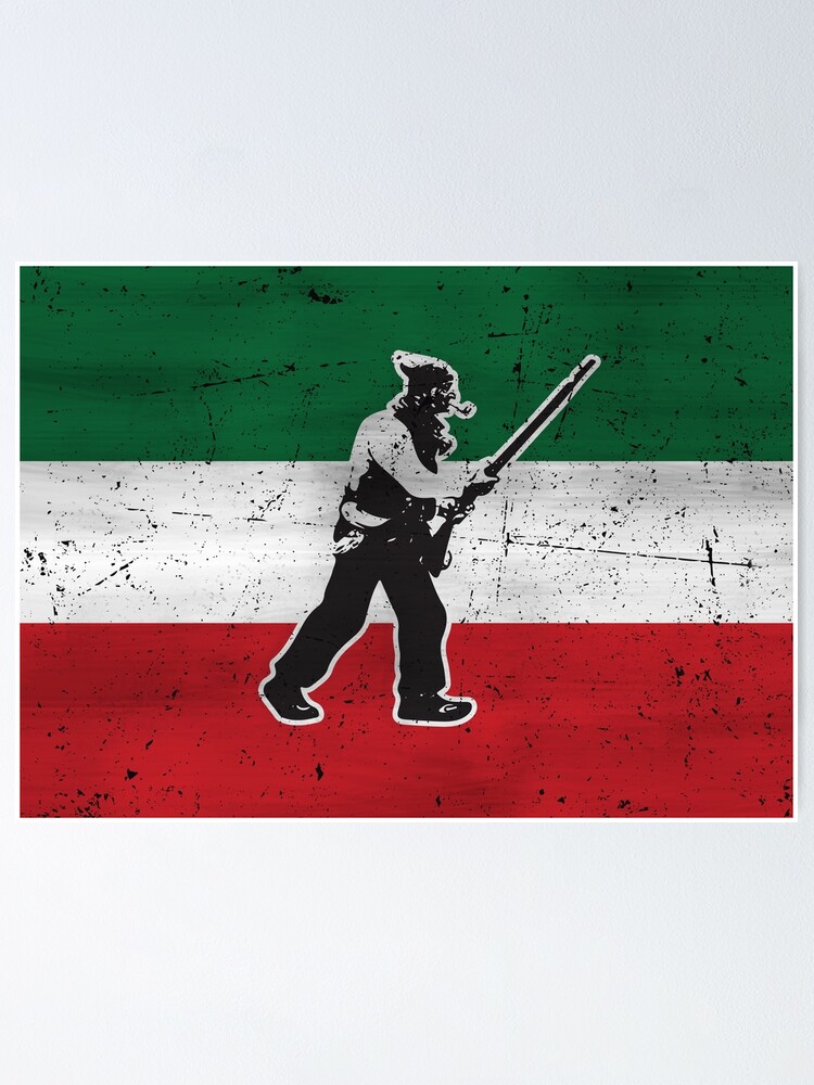 "Quebec Patriot flag grunge style eroded Drapeau Patriote Québec and ...