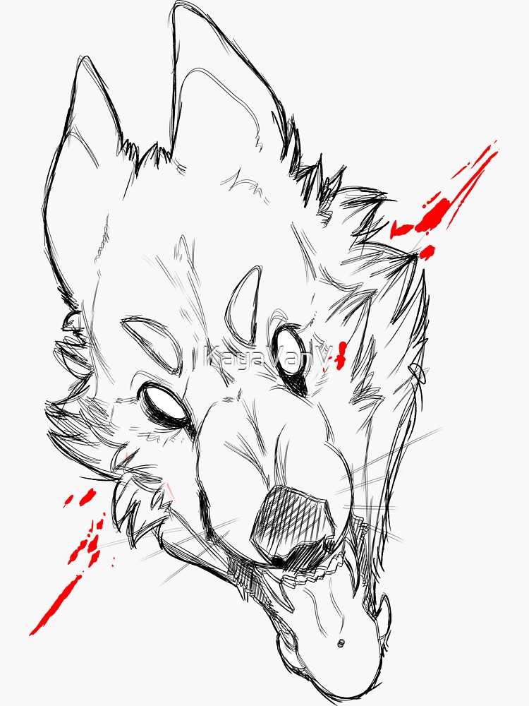 "Watch out" Sticker by KayaVanV | Redbubble