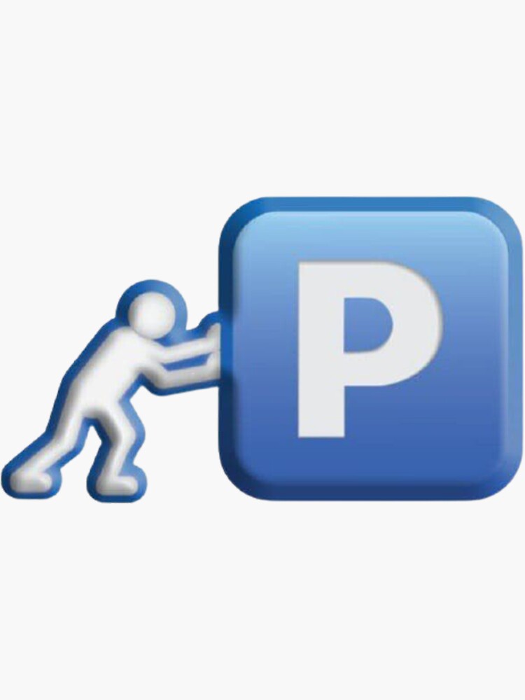 "Lets go Push!" Sticker by BrianLButts | Redbubble