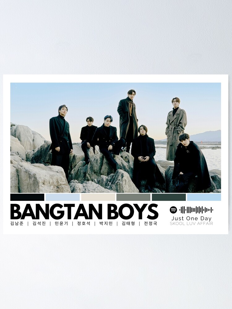 Póster «Impresiones de carteles de BTS Just One Day (con código de ...