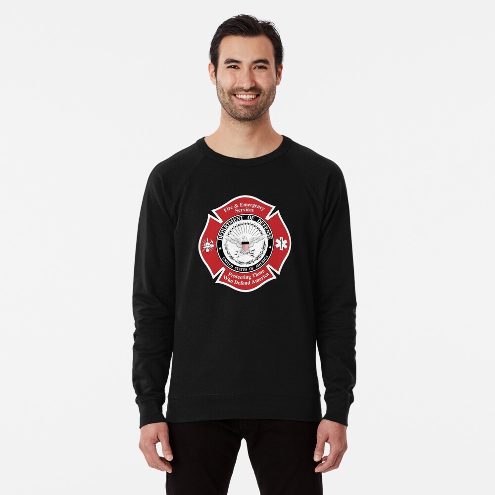 "DOD Fire Badge Hoodies " Sticker for Sale by aryagiri | Redbubble
