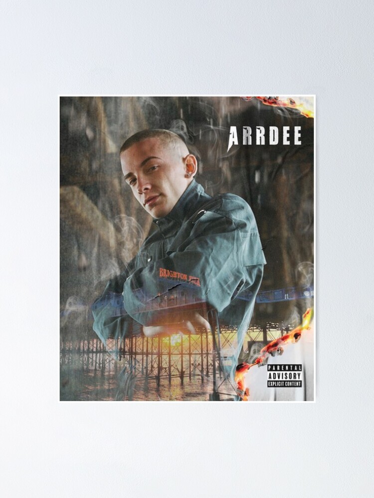 "Arrdee Rapper Poster - UK Drill" Poster by CamilaJane | Redbubble