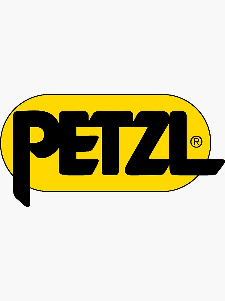 "OUTDOOR -PETZL-LOGO" Sticker by ElizabetOto710 | Redbubble