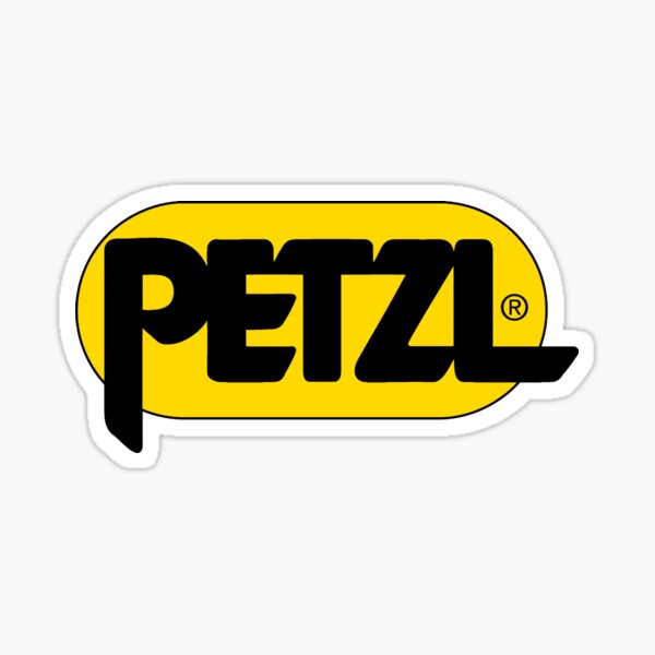 "OUTDOOR -PETZL-LOGO" Sticker by ElizabetOto710 | Redbubble
