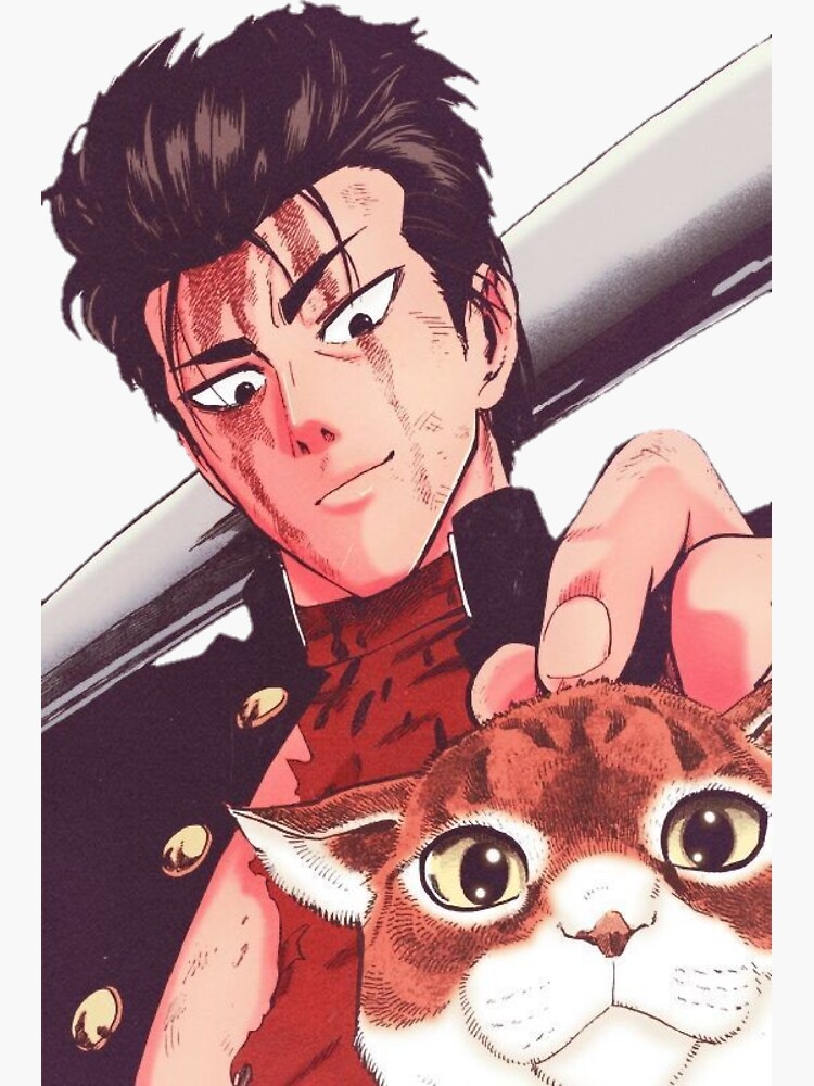 "(Bad) Metal Bat with a cute cat" Sticker by animervd1 | Redbubble