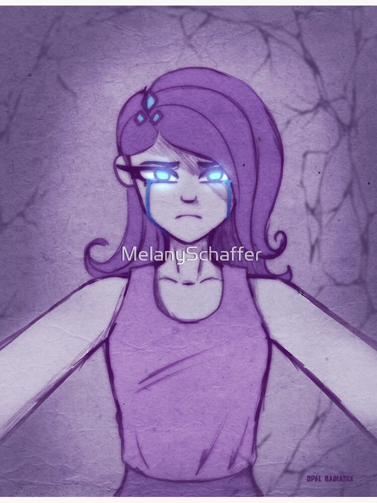 "Sad Rarity" Sticker for Sale by MelanySchaffer | Redbubble