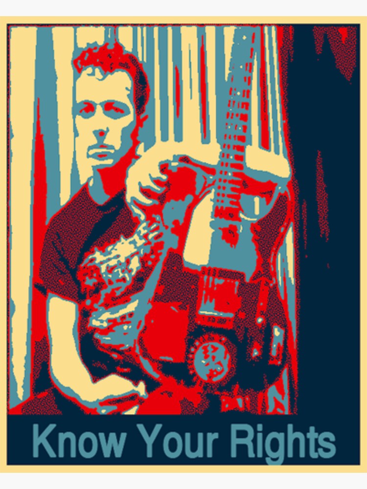 "Joe Strummer" Sticker for Sale by TimothyPIppolit | Redbubble