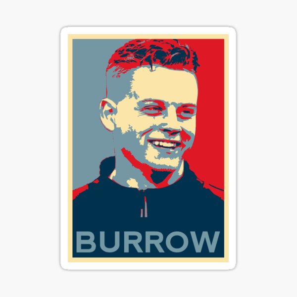 "Joe Burrow" Sticker for Sale by OnTheTrend | Redbubble