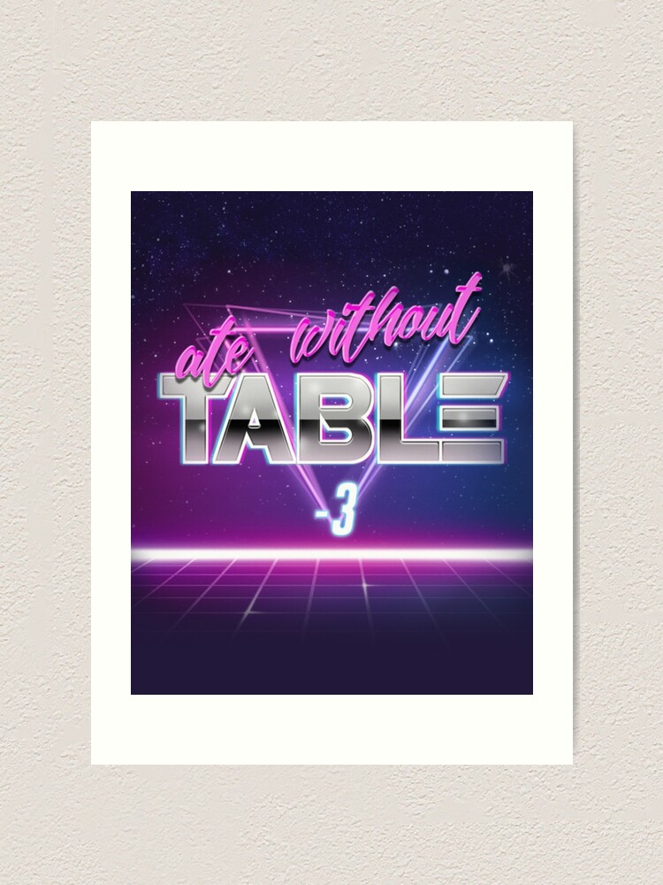 "ate without table -3 Rimworld meme indie game Vapor Wave Retro wave ...