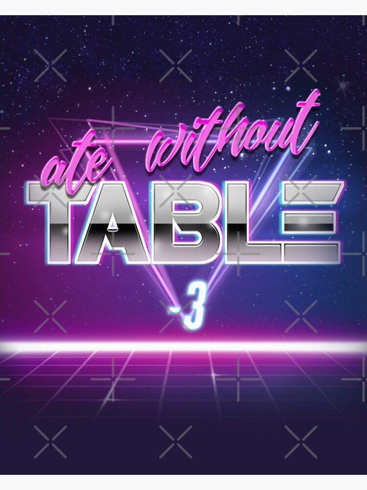 "ate without table -3 Rimworld meme indie game Vapor Wave Retro wave ...