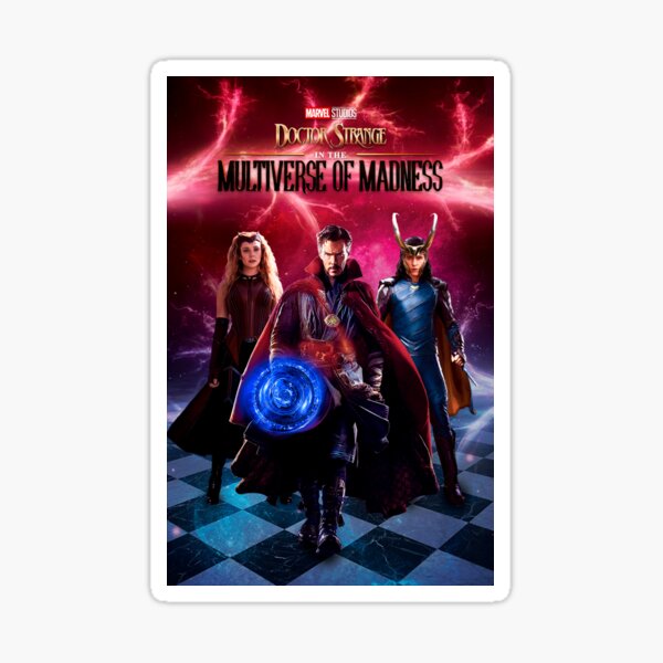 "Doctor Strange Multiverse Of Madness" Sticker for Sale by ...