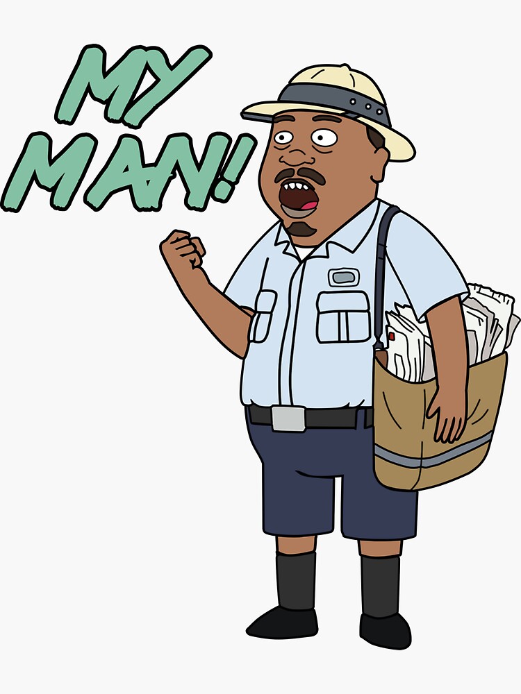 "My Man" Sticker for Sale by carloastuds | Redbubble