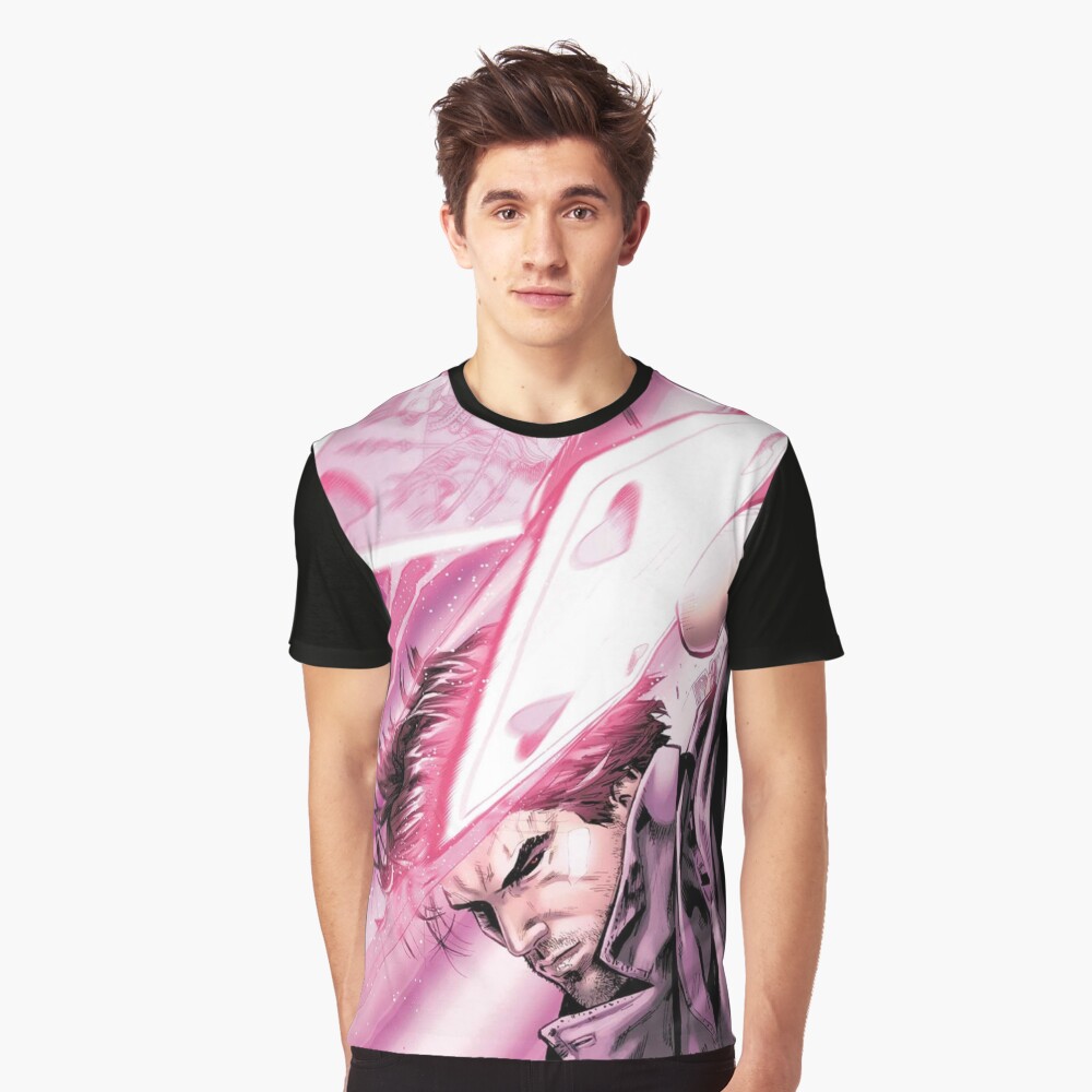"Gambit " T-shirt for Sale by DamianMorris | Redbubble | gambit graphic ...
