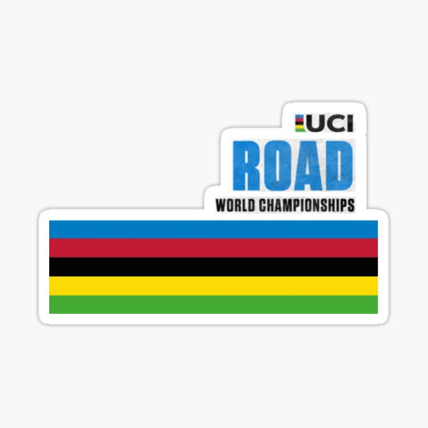 "Uci Cycling World Championship" Sticker by SarandioSameera | Redbubble
