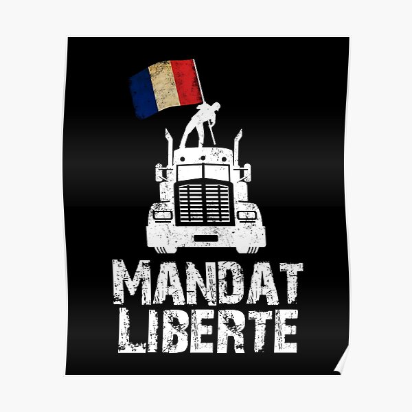"Mandate freedom France" Poster for Sale by Markotropoya22 | Redbubble
