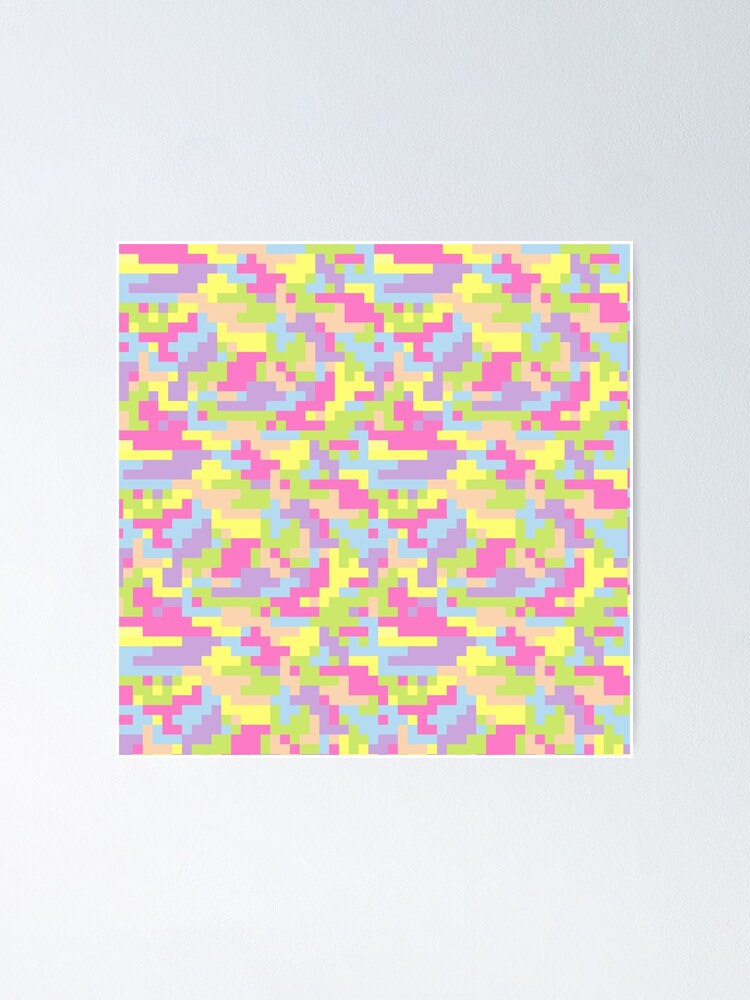 "Pixel Barf" Poster for Sale by systemprimary | Redbubble