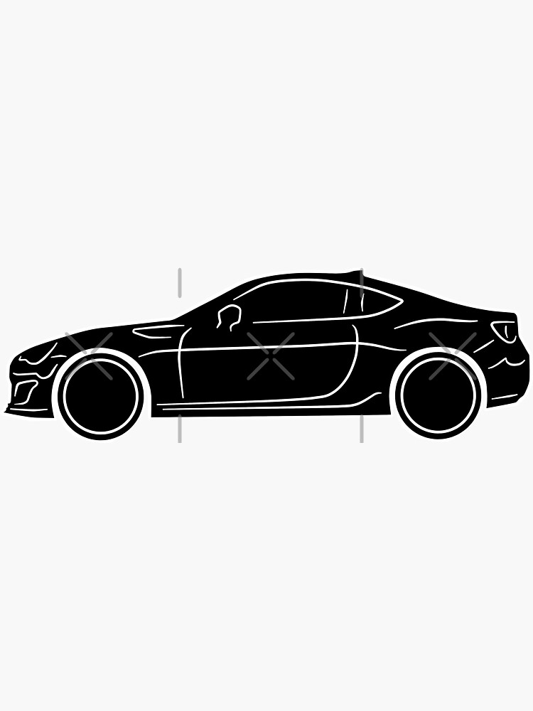 "Scion FRS" Sticker by AutoClub | Redbubble