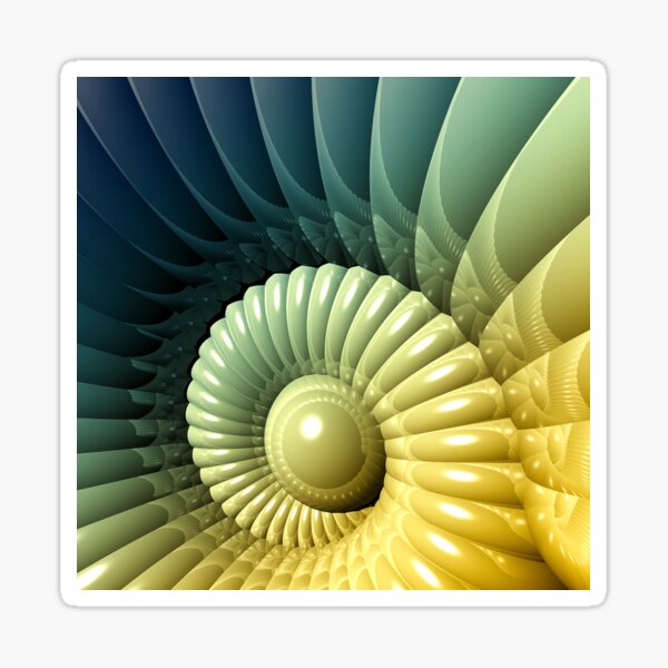 "Nautilus" Sticker for Sale by perkinsdesigns | Redbubble