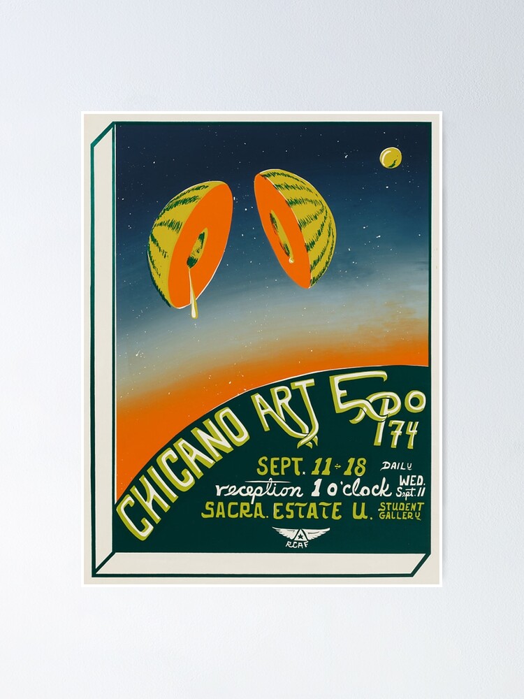 "Chicano Art Expo - Vintage Poster - 1974" Poster for Sale by ...