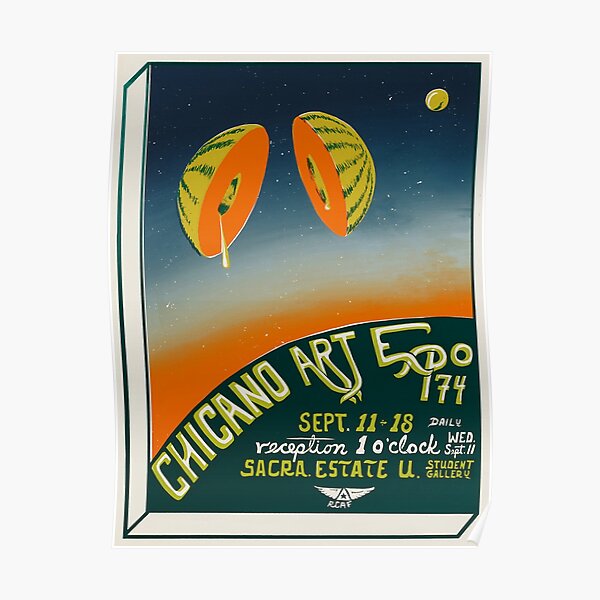 "Chicano Art Expo - Vintage Poster - 1974" Poster for Sale by ...
