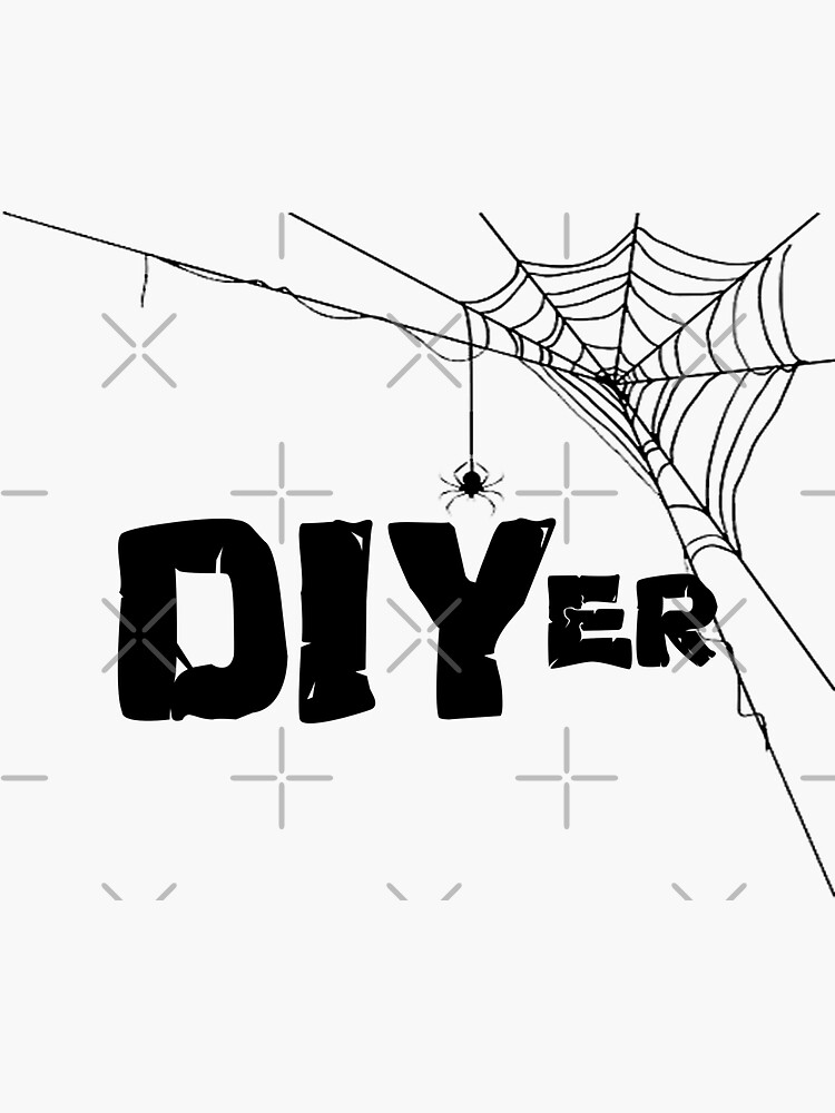"DIYer - Do It Yourself" Sticker for Sale by Tatzki-Design | Redbubble