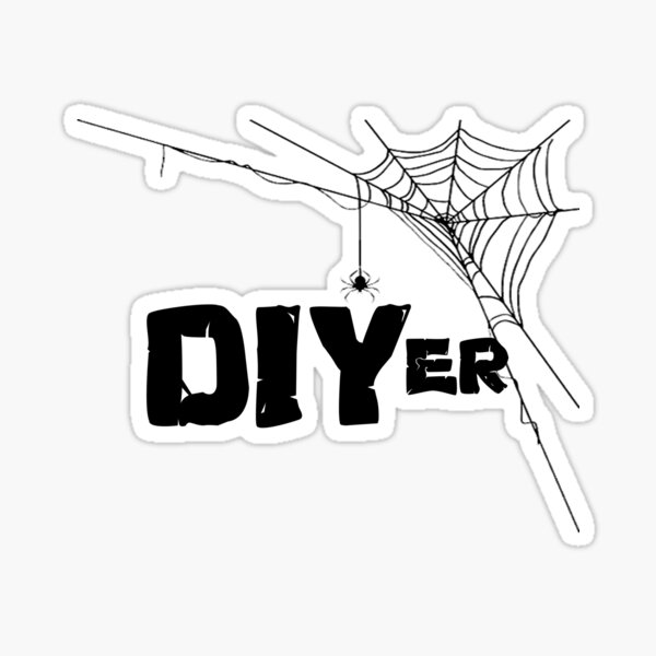 "DIYer - Do It Yourself" Sticker for Sale by Tatzki-Design | Redbubble