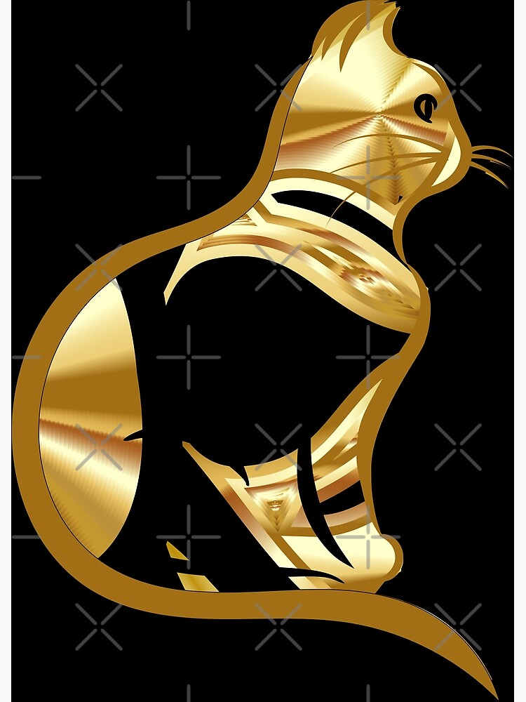 "CAT IN LOTUS TATTOO - Funny Cat Pictures " Poster for Sale by ...