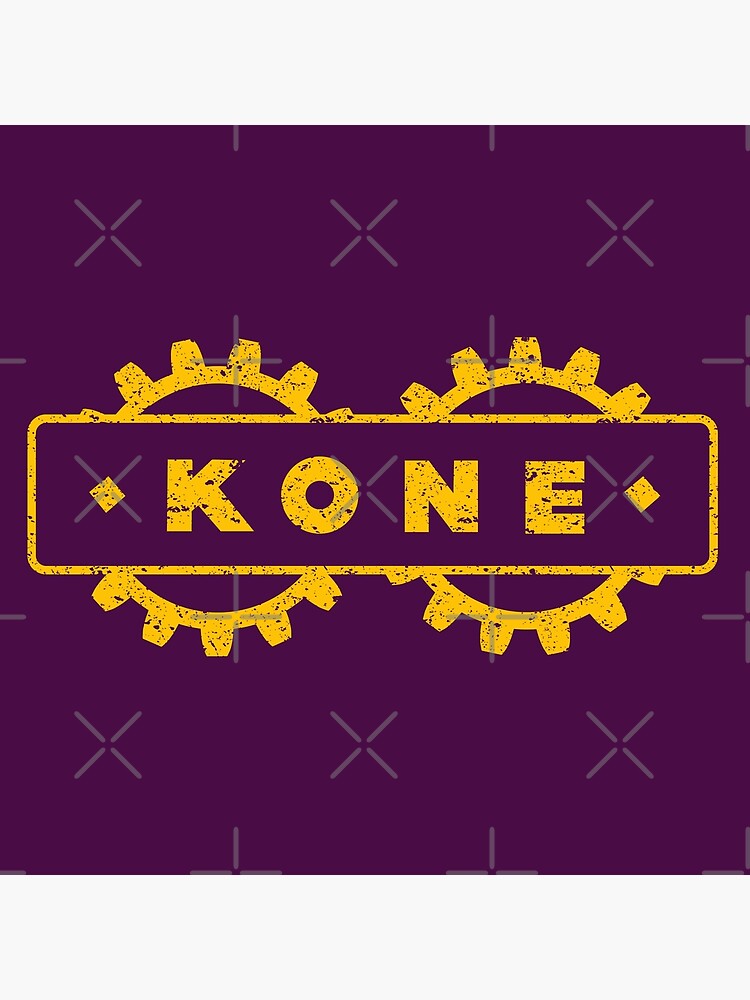 "KONE - RETRO LOGO" Art Print by terrasirius | Redbubble
