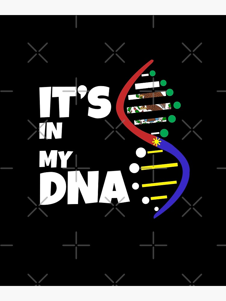"Philippines Filipino Mexico Mixed DNA Mexipina Mexipino Flag I Gift ...
