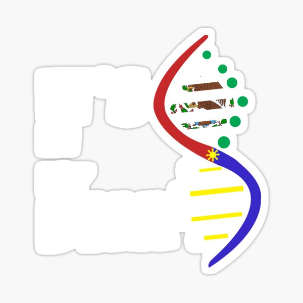 "Philippines Filipino Mexico Mixed DNA Mexipina Mexipino Flag I Gift ...
