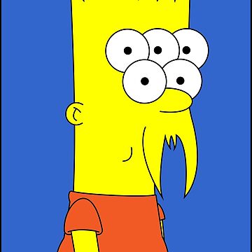 "SPIDER BART" Art Board Print for Sale by DPZT | Redbubble