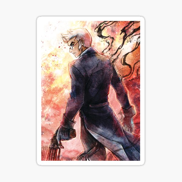 "Ashes " Sticker by candyfox | Redbubble