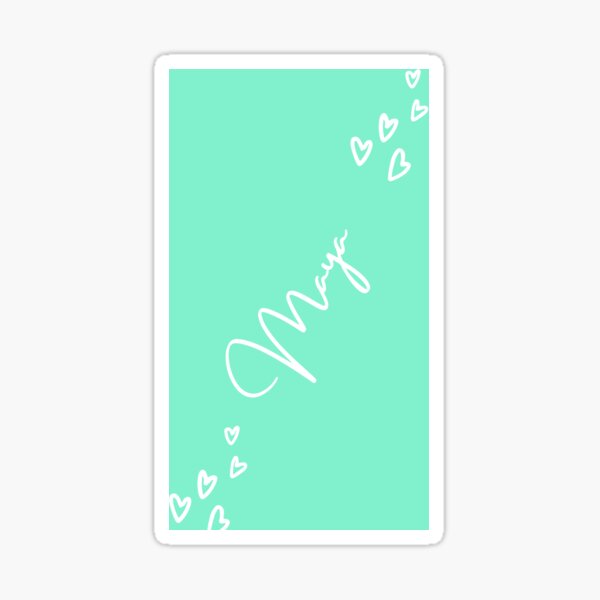 "Maya" Sticker for Sale by boki987 | Redbubble