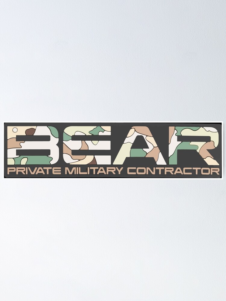 "ESCAPE FROM TARKOV - BEAR" Poster for Sale by Nossair001 | Redbubble