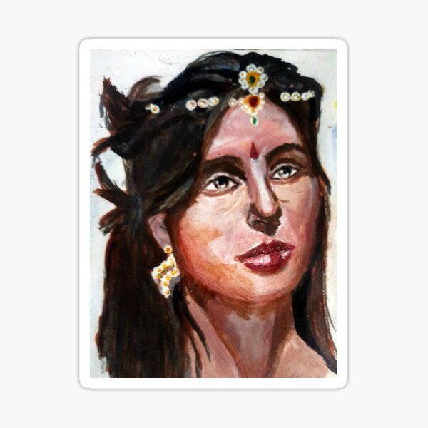 "Rajput women 4 INDIAN women" Sticker by drp24 | Redbubble