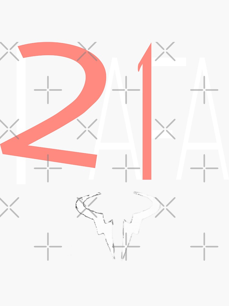 "Rafa Tennis Nadal 21 Grandslam Title 2022 Winner" Sticker for Sale by ...