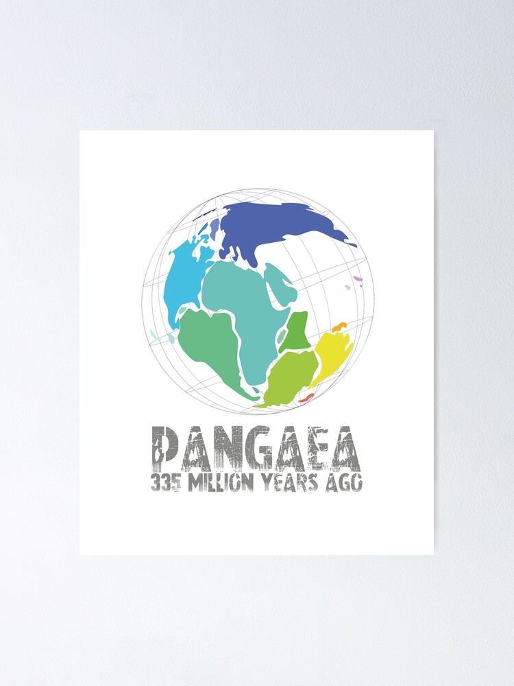 "Pangaea" Poster by NiceShirtY | Redbubble