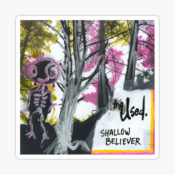 "shallow" Sticker for Sale by jaymekuat | Redbubble