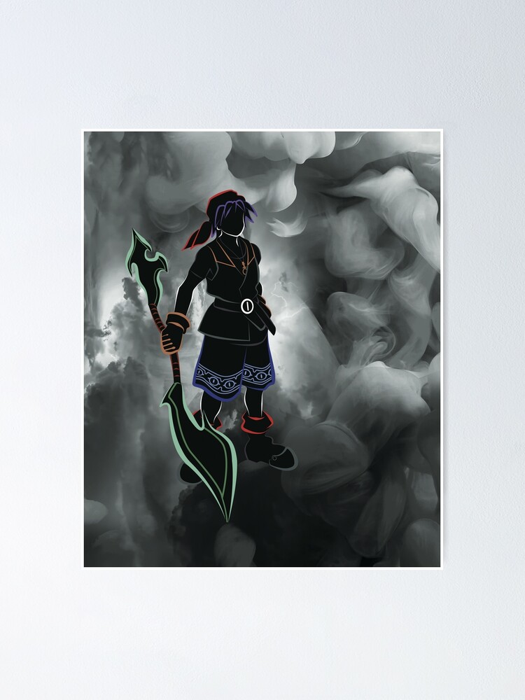 "White elemental" Poster for Sale by Nierez | Redbubble