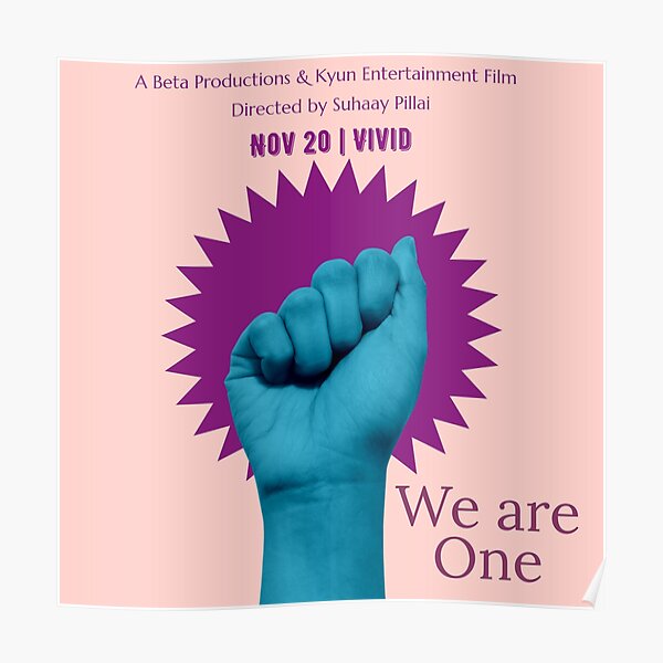 "We are One" Poster for Sale by pkumar999 | Redbubble