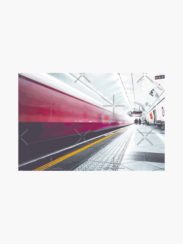 " High Speed Train" Sticker for Sale by TrikoCool | Redbubble