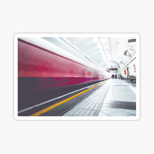 " High Speed Train" Sticker for Sale by TrikoCool | Redbubble