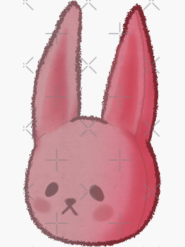 "Kawaii kidcore clowncore soft plushie aesthetic pastel bunny ...