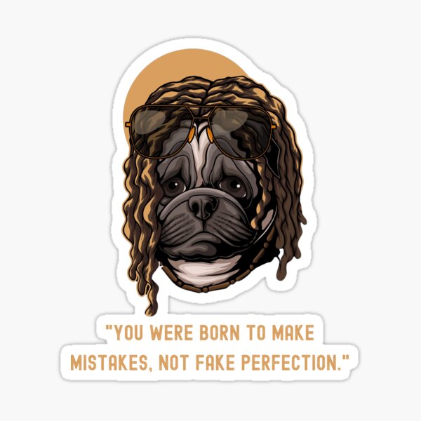 "Rasta Reggae Pug Dog" Sticker by diip | Redbubble