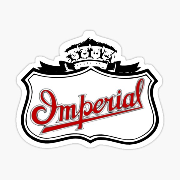 "Classic Car Logos: Imperial Automobile Company" Sticker by brookestead ...