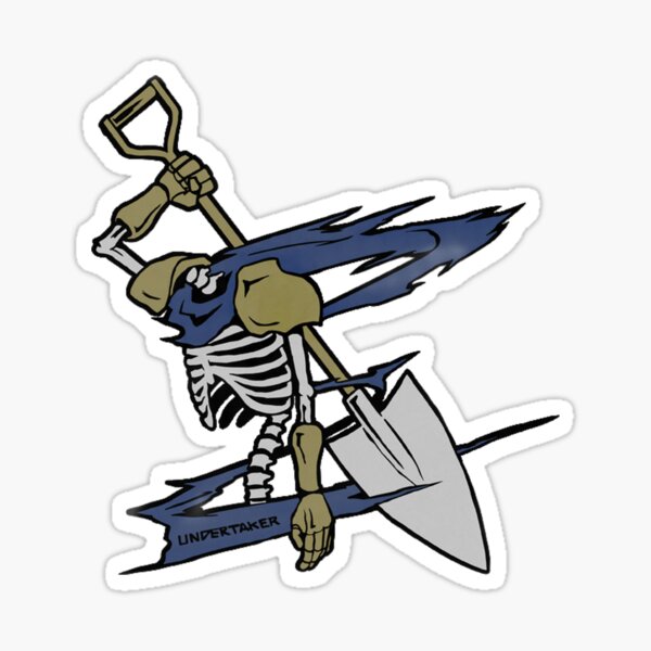 "Undertaker" Sticker for Sale by catkoebsch | Redbubble