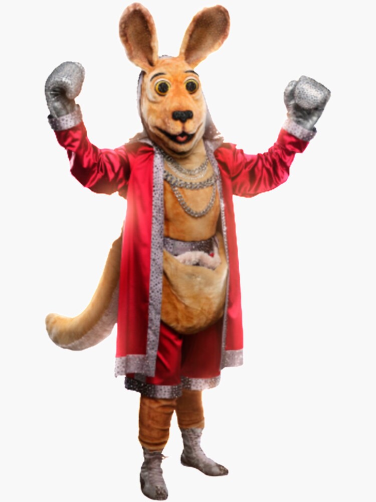 "Masked Singer US Season 3 Costume - Kangaroo " Sticker by ...